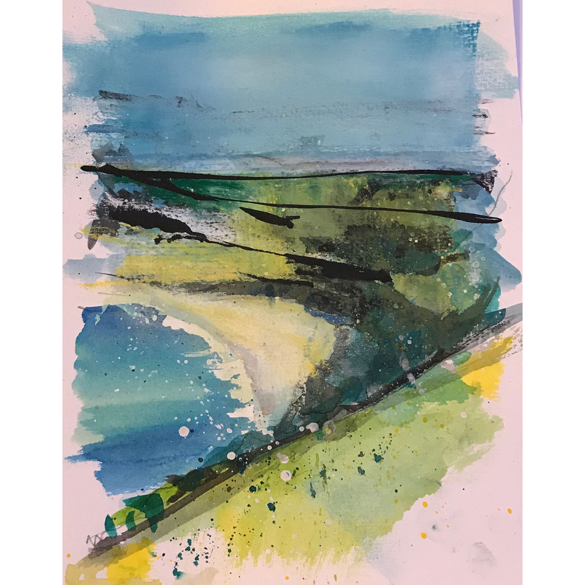 Helena Clews Blackpool Sands Print – Baxters