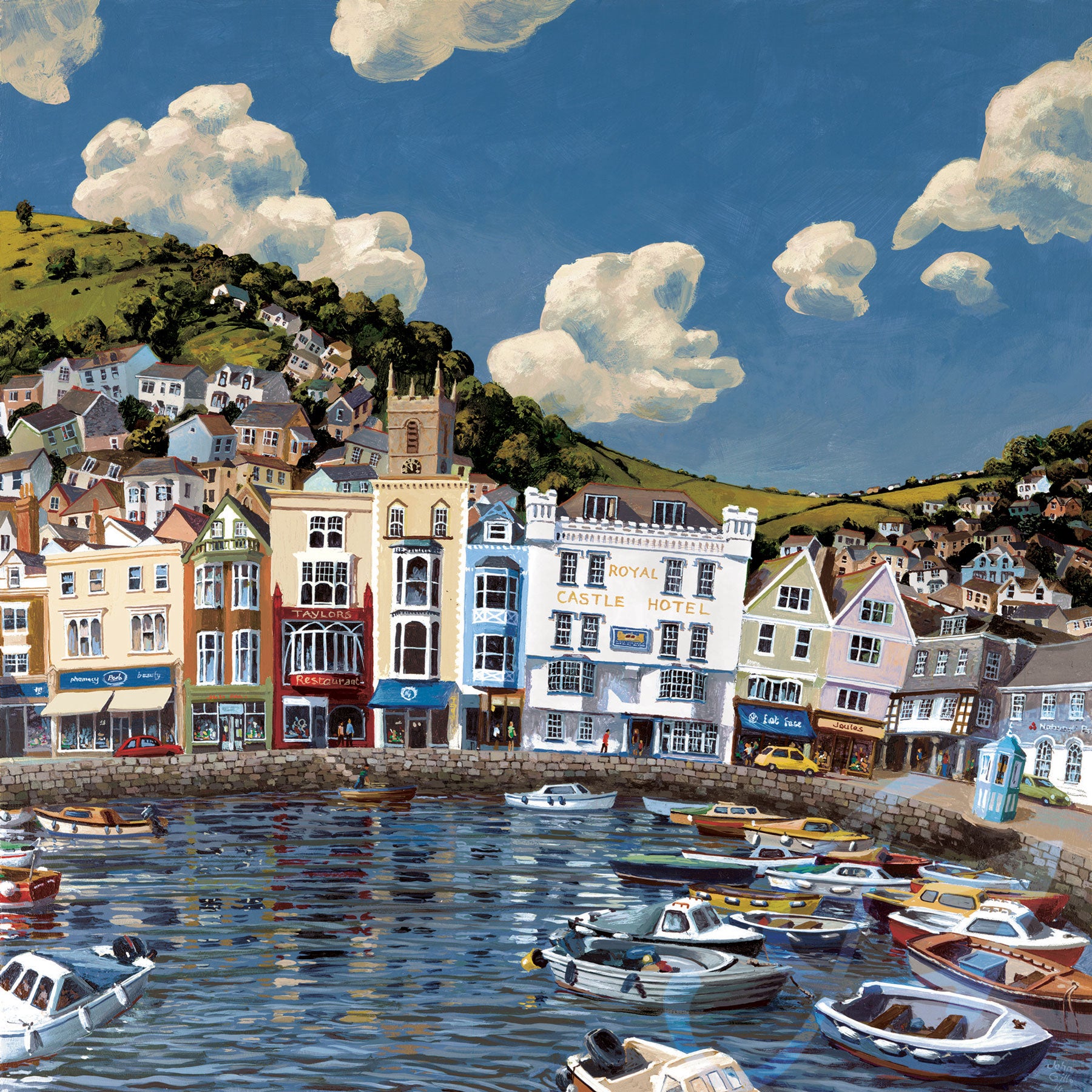 Boatfloat Dartmouth Print – Baxters